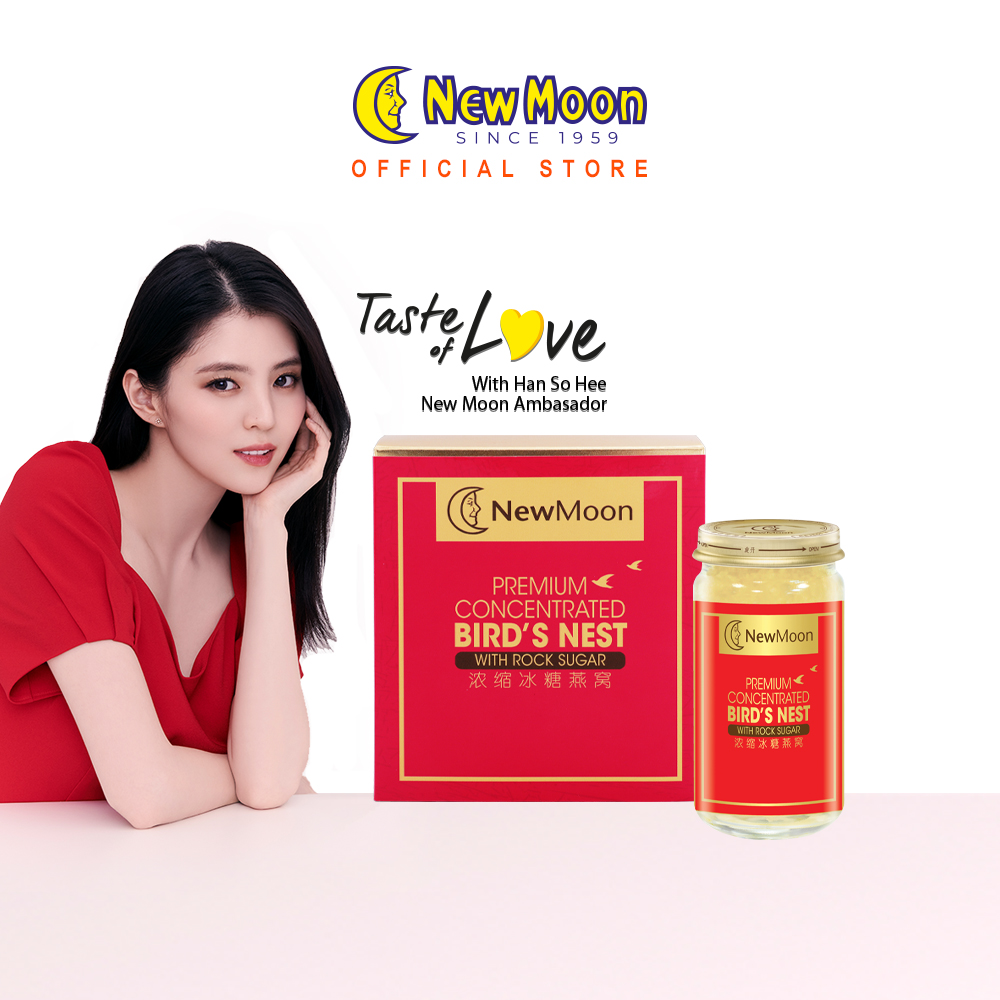 New Moon Premium Concentrated Birds Nest with Rock Sugar 150g - Goh Joo ...
