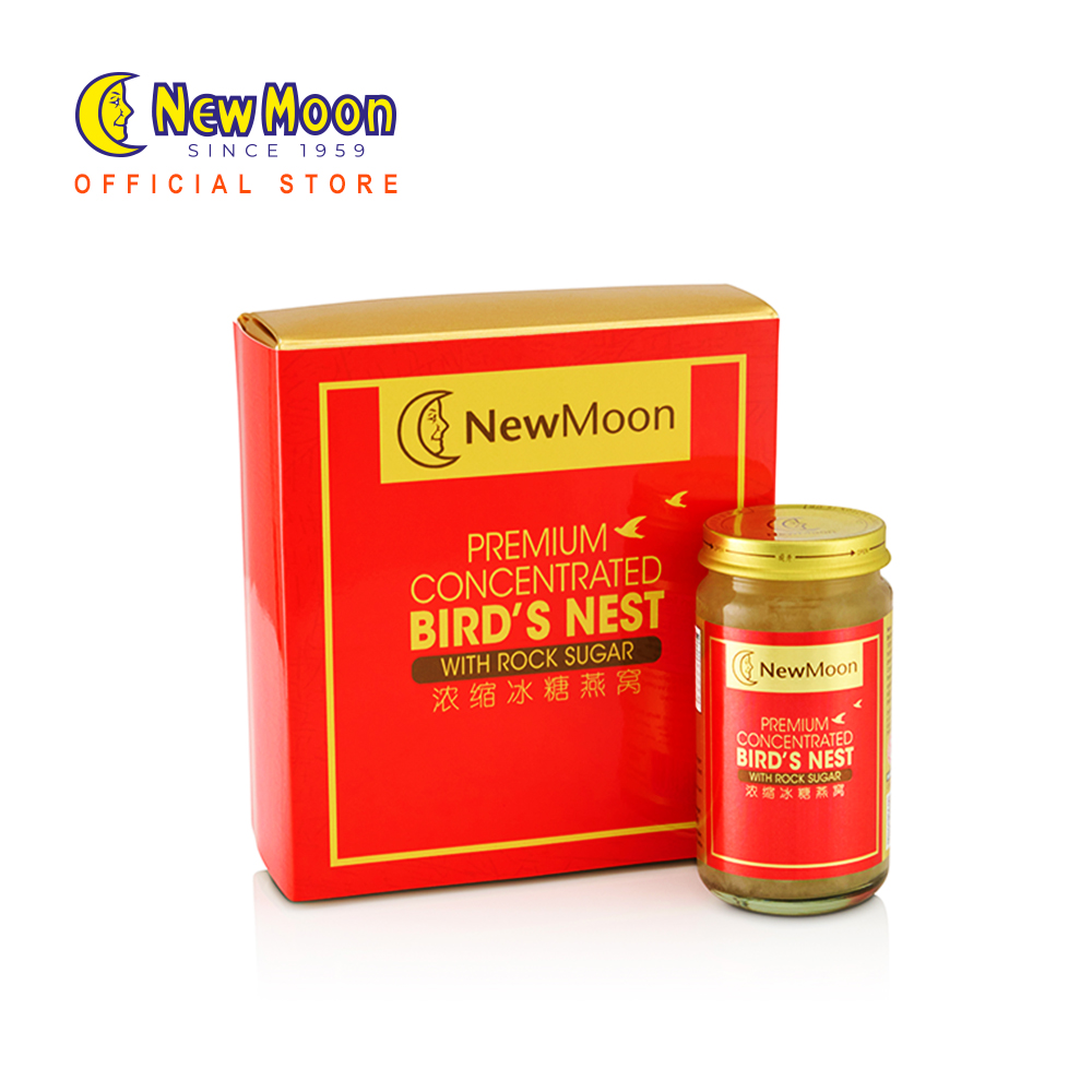 New Moon Premium Concentrated Birds Nest with Rock Sugar 150g - Goh Joo ...