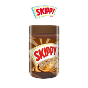 SKIPPY® Stripes 530g chocolate Peanut Butter - Goh Joo Hin Pte Ltd
