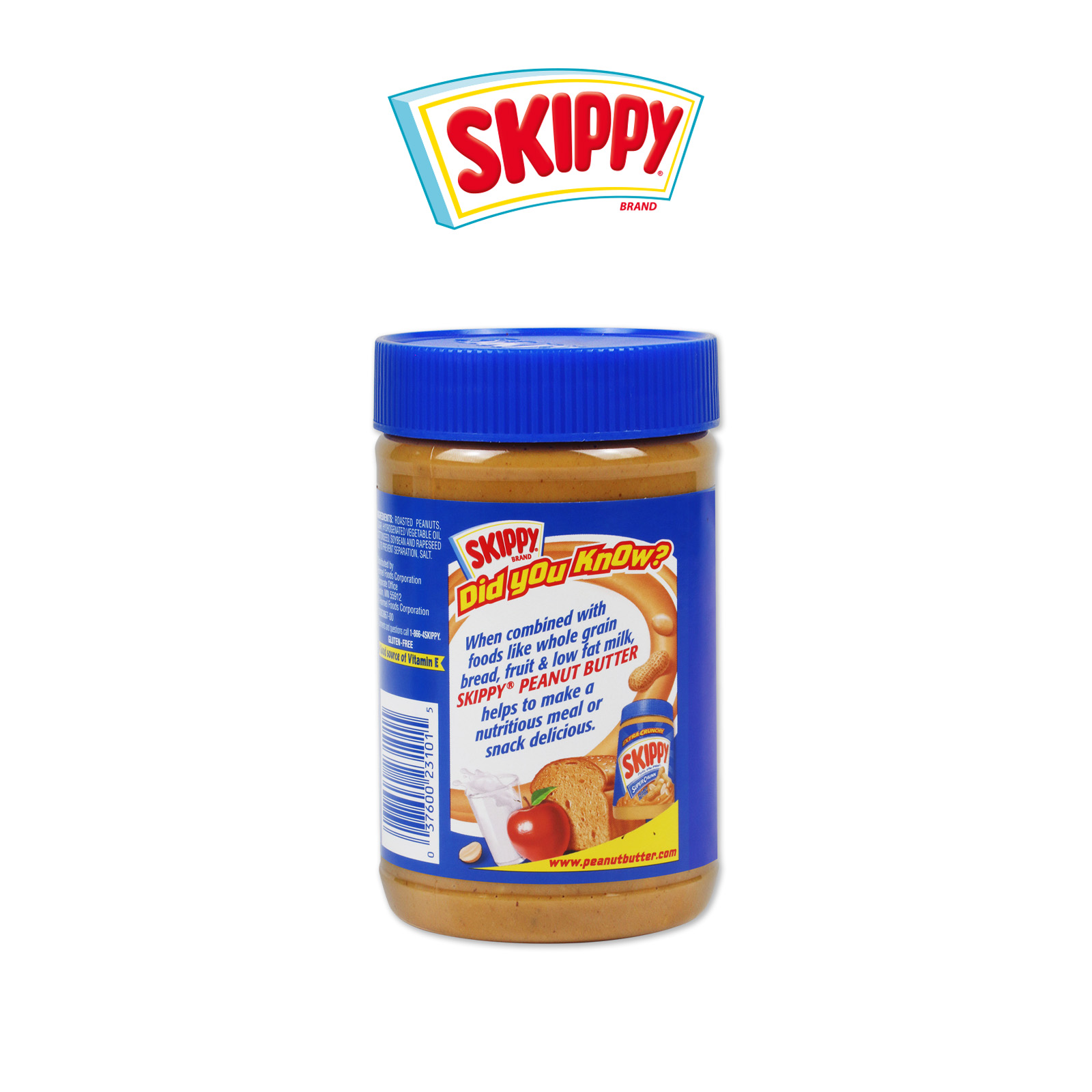 SKIPPY® USA 462g Chunky Peanut Butter - Goh Joo Hin Pte Ltd