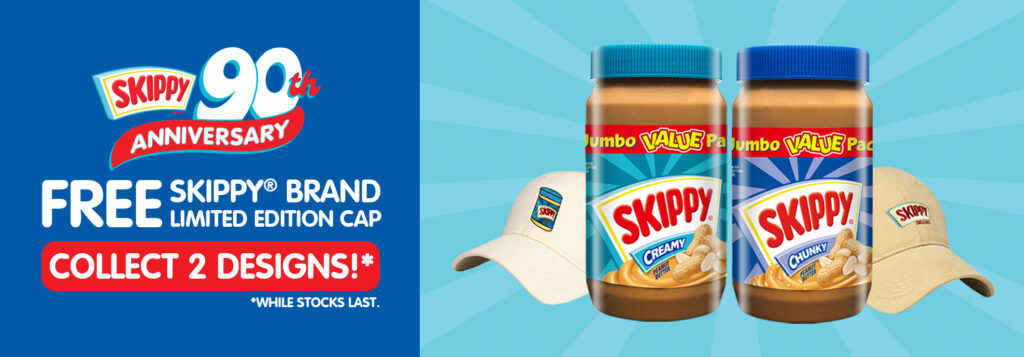 SKIPPY 90th Anniversary Cap Bundle Store Availbility - Goh Joo Hin Pte Ltd