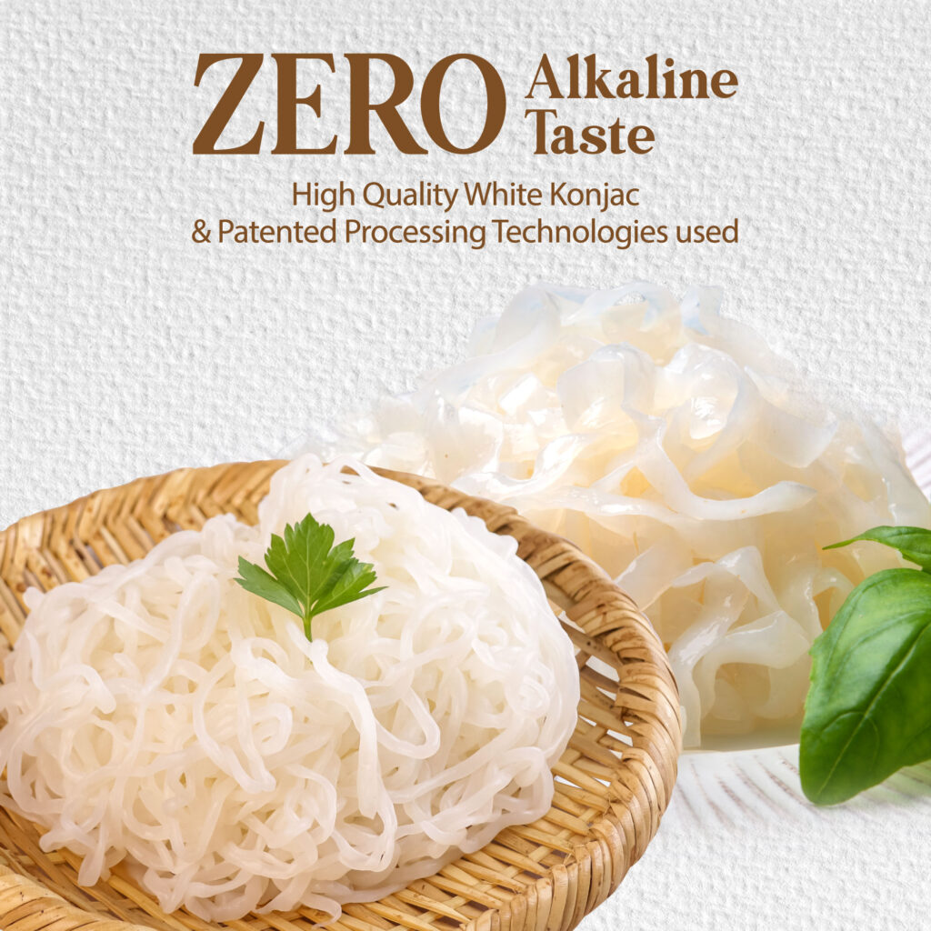 New Moon Low Calorie Konjac Noodle 270g - Plain Round Noodle - Goh Joo ...